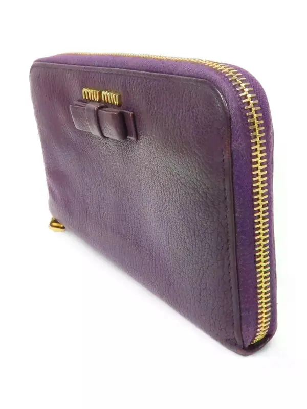 Miu Miu Bow-detail Wallet