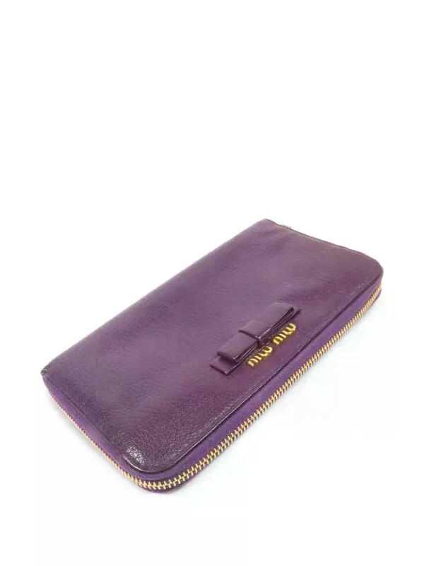 Miu Miu Bow-detail Wallet