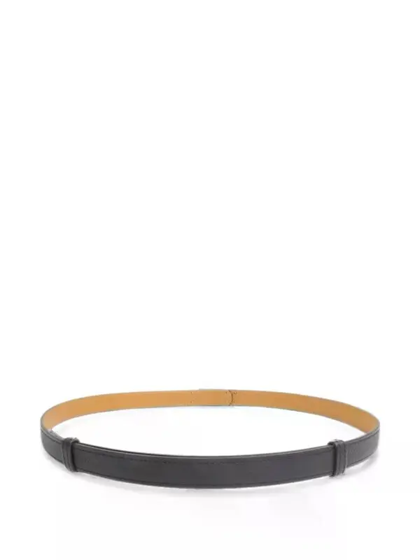 Hermès Kelly 18 Leather Belt - Black