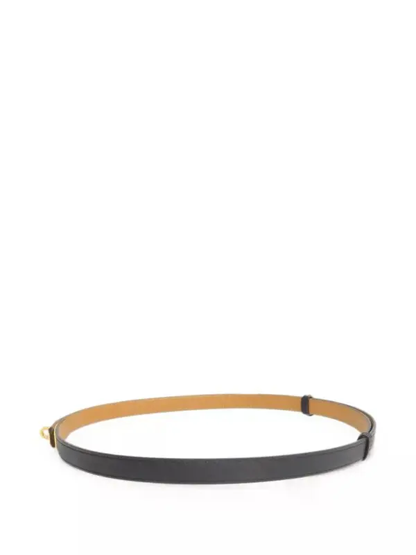 Hermès Kelly 18 Leather Belt - Black