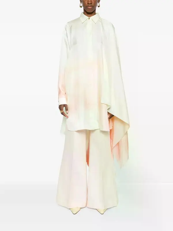 Zimmermann Natura Silk Scarf Shirt