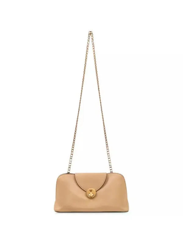 Versace Medusa Plaque Shoulder Bag - Neutrals