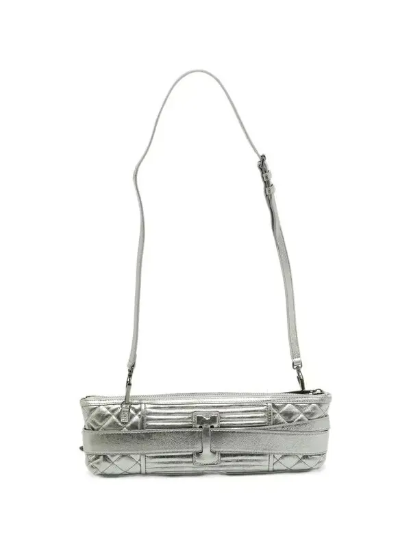 Burberry Buckle-detail Leather Shoulder Bag