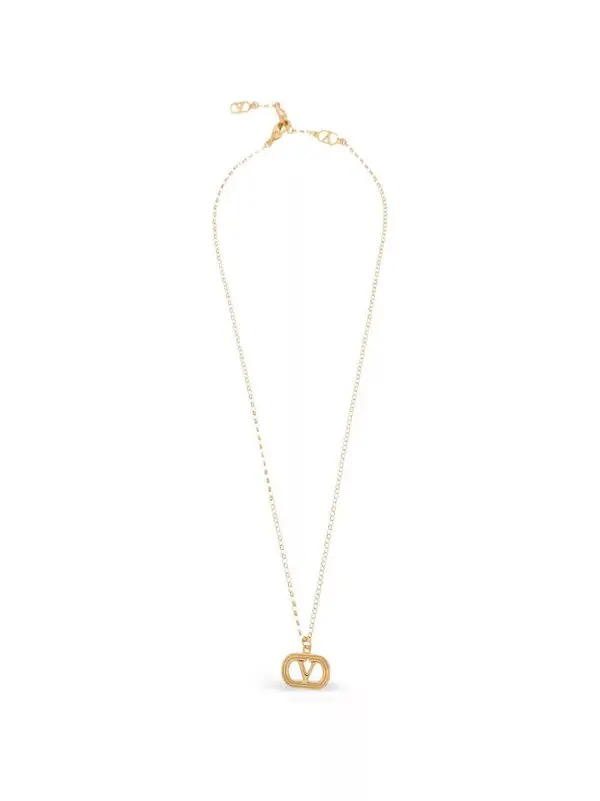 Valentino Garavani Vlogo Signature Necklace - Gold