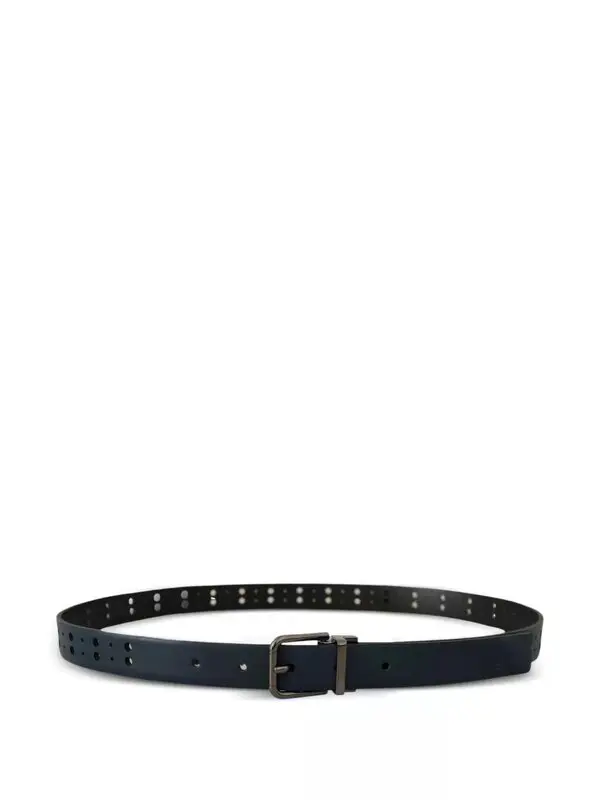 Dolce & Gabbana Perforated Leather Belt