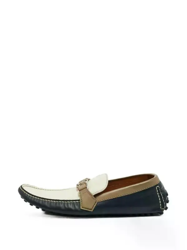 LOUIS VUITTON Hockenheim Leather Loafers