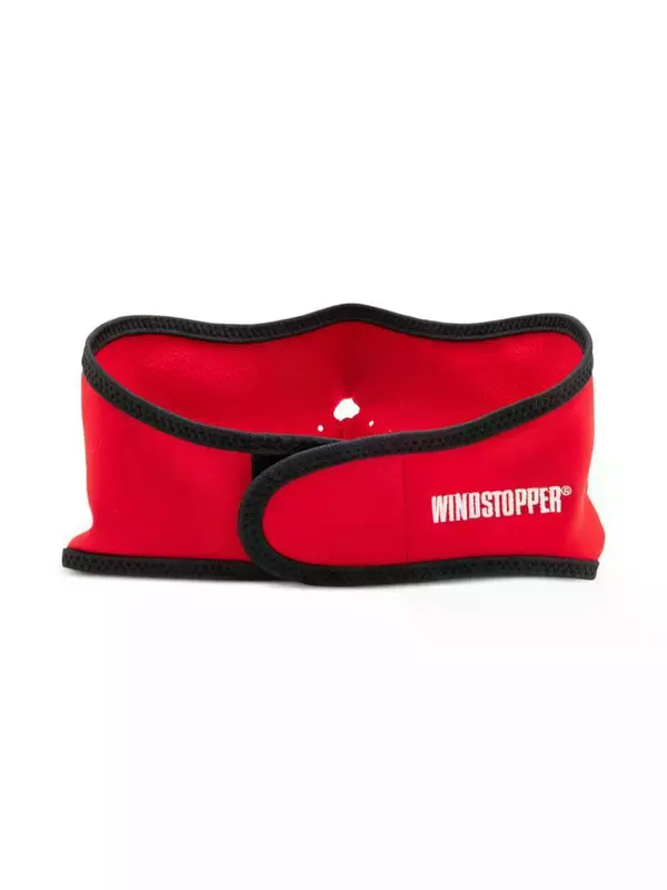 Supreme X Windstopper Logo-print Face Mask - Red