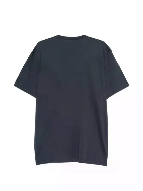 BLAUER. Logo-patch T-shirt
