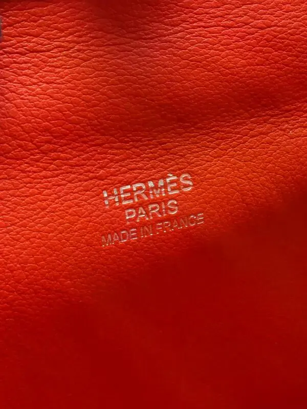 Hermès Toolbox 20 Satchel - Red