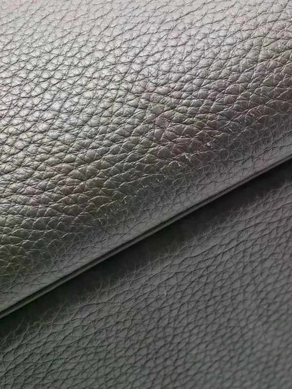 Hermès Clemence Plume 45 Business Bag - Grey