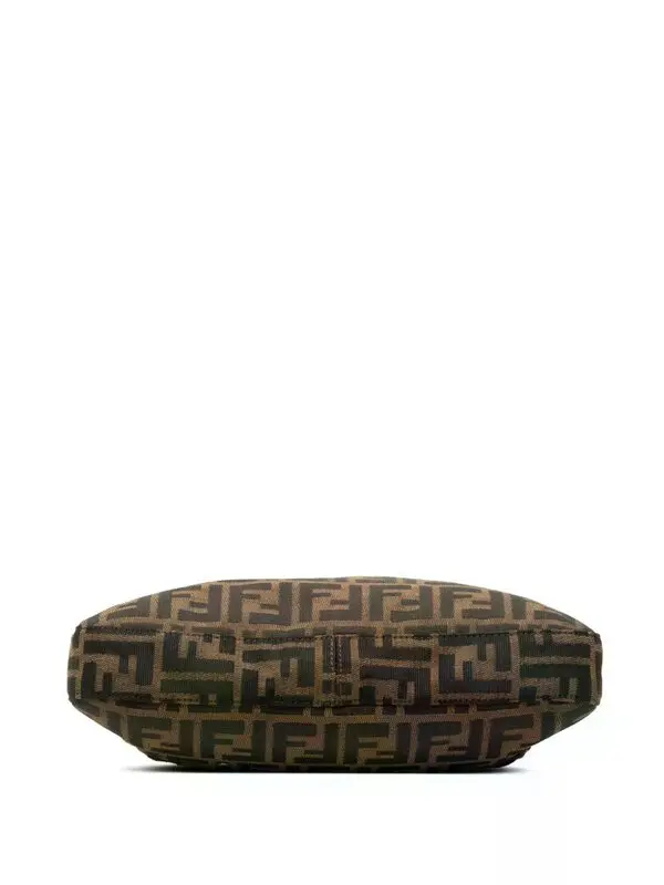 Fendi Zucca Canvas Shoulder Bag