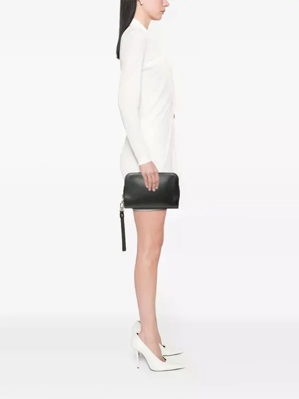 LOUIS VUITTON Taiga Leather Pochette Baikal Clutch Bag