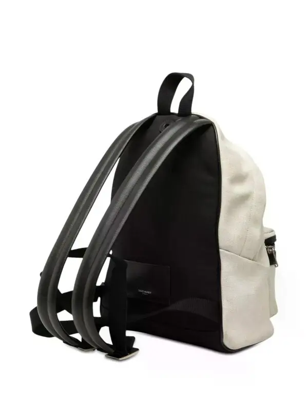 Saint Laurent Canvas Rive Gauche City Backpack