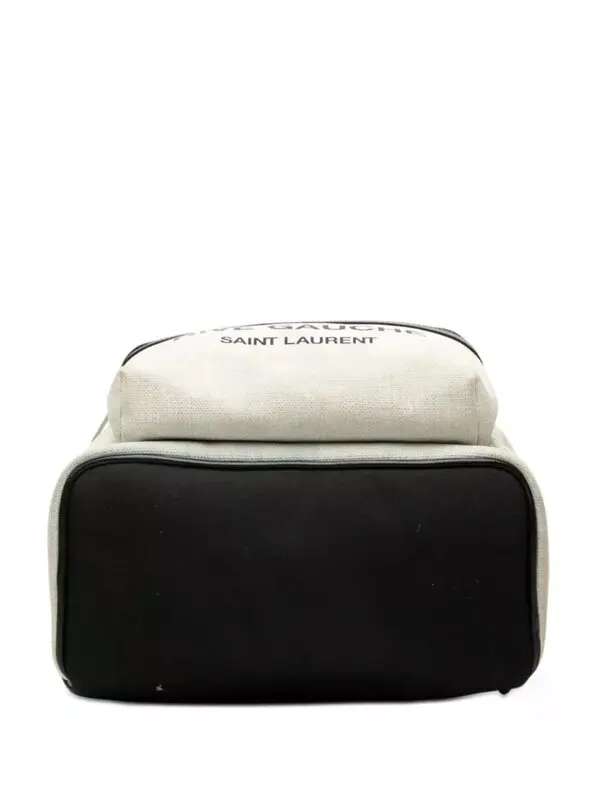 Saint Laurent Canvas Rive Gauche City Backpack