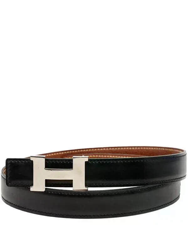 Hermès Constance Reversible Belt - Black