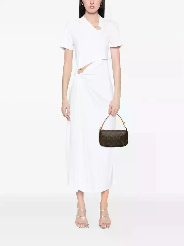 LOUIS VUITTON Monogram Pochette Accessoires Shoulder Bag - Brown