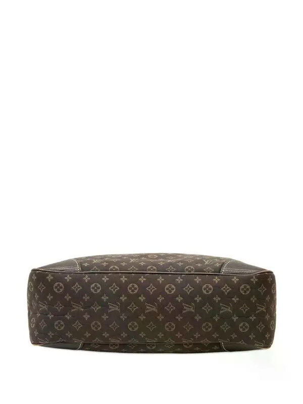 LOUIS VUITTON Monogram Mini Lin Boulogne Shoulder Bag - Brown
