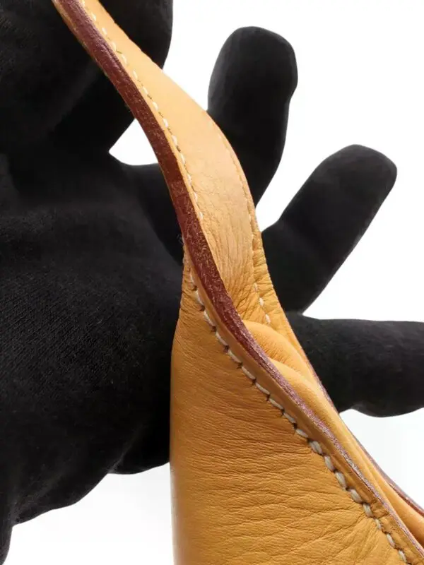Hermès Clemence Trim Ii 35 Shoulder Bag - Yellow
