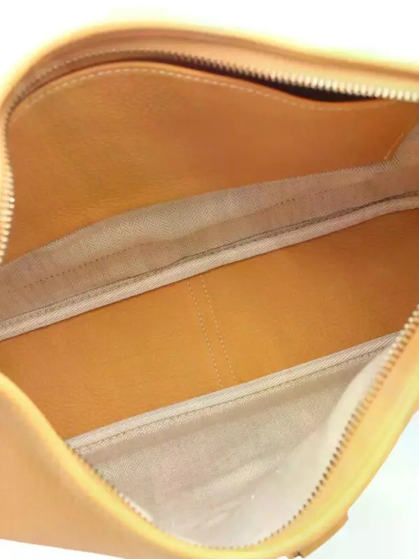 Hermès Clemence Trim Ii 35 Shoulder Bag - Yellow