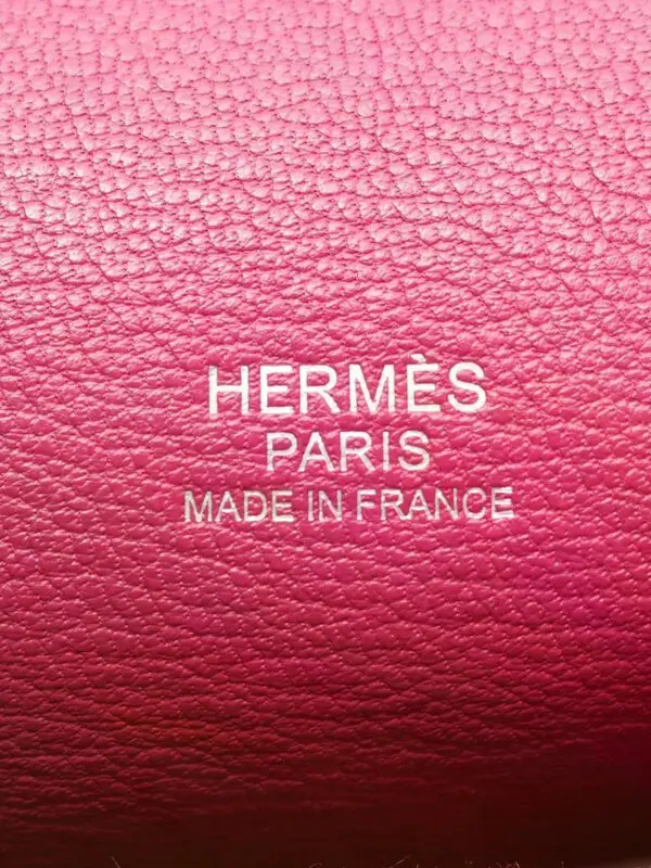Hermès Clemence Jypsiere 28 Crossbody Bag - Pink