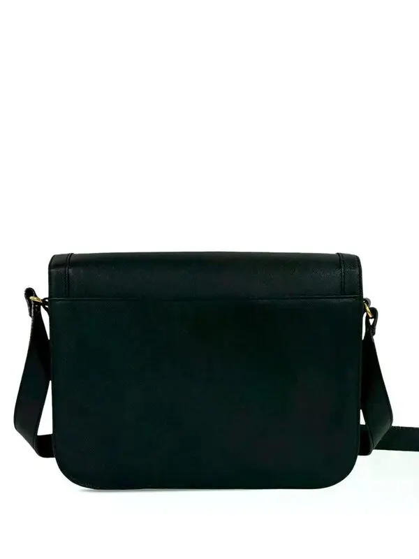 Saint Laurent 20th Century Calf Leather Shoulder Bag - Black