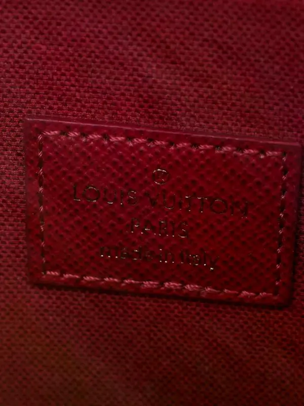 LOUIS VUITTON Monogram Pochette Felicie Crossbody Bag - Brown