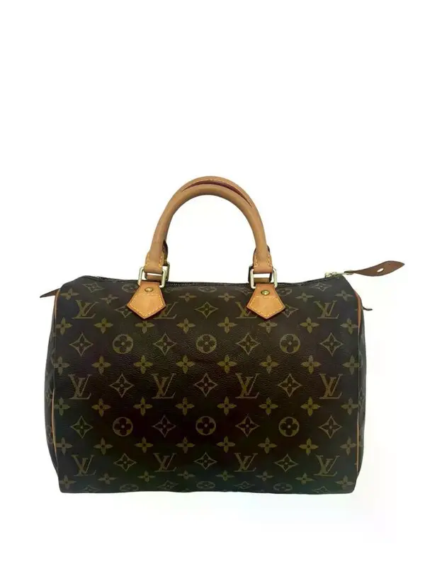 LOUIS VUITTON 2002 Monogram Speedy 30 Boston Bag