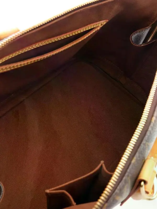 LOUIS VUITTON Monogram Alma Pm Handbag - Brown