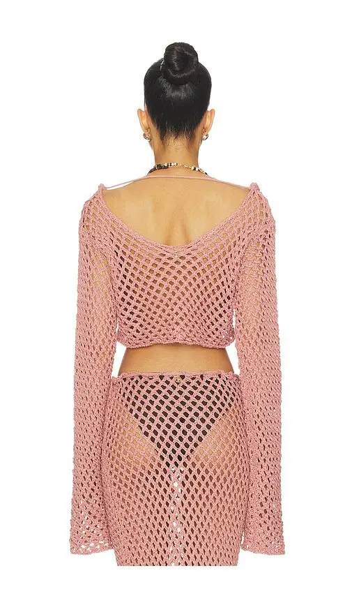 BANANHOT Crochet Knit Shirt