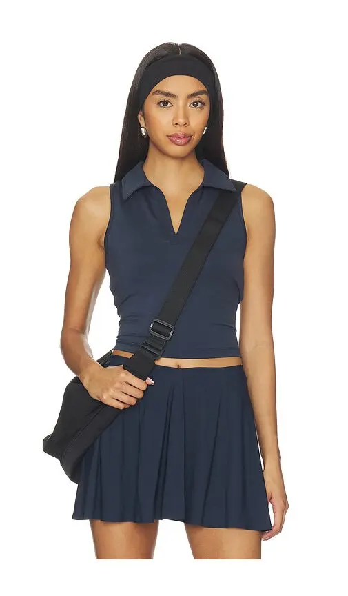Beyond Yoga Sport Active Polo Tank Top