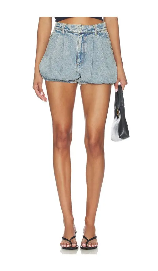 SEROYA Jo Denim Short - Blue