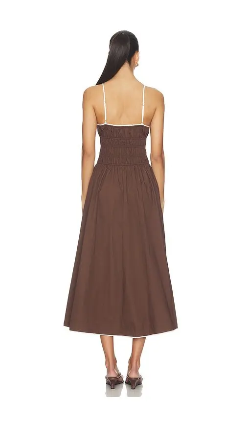 NIA Thomas Dress - Chocolate