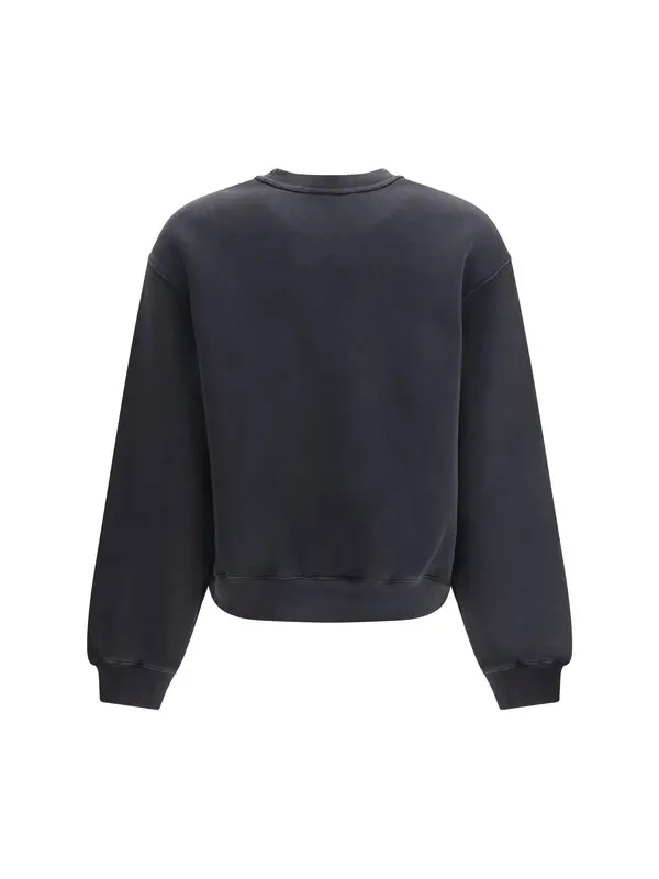 Alexander Wang Crystal Hotfix Logo Sweatshirt