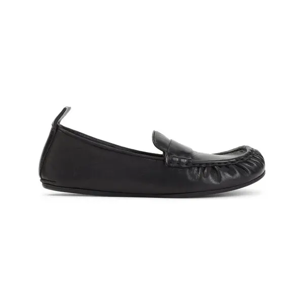 Acne Studios Nappa Leather Loafers - Black