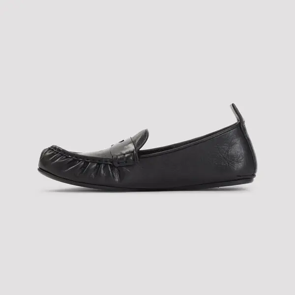 Acne Studios Nappa Leather Loafers - Black