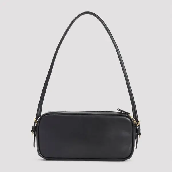 Miu Miu Calf Leather Handle Bag - Black