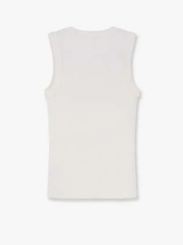 Loewe Anagram Ribbed Viscose Tank Top