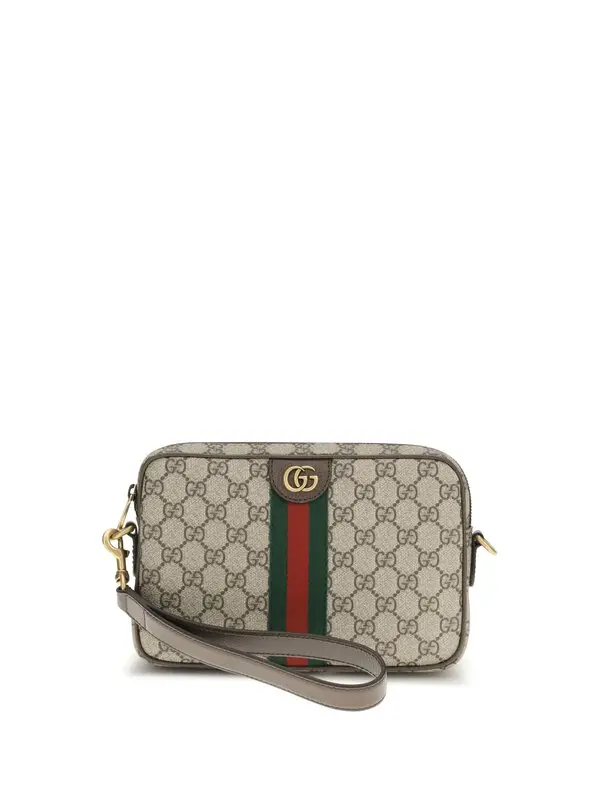 Gucci Ophidia Small Shoulder Bag - Cream