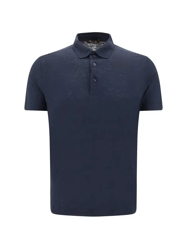 Loro Piana Linen Polo Shirt