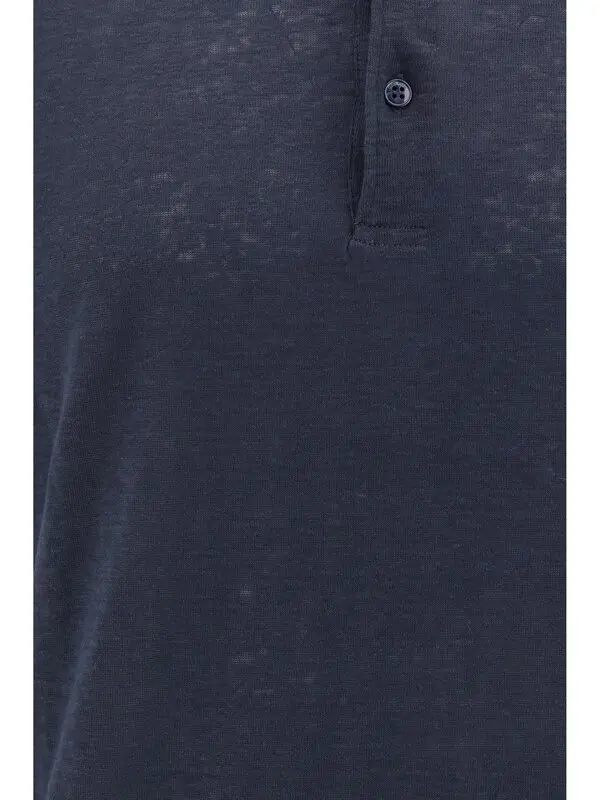 Loro Piana Linen Polo Shirt