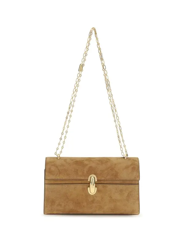 Savette Symmetry Chain Pouch - Brown