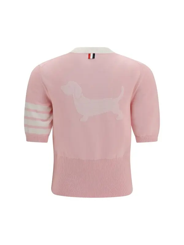 Thom Browne Hector Intarsia T-shirt