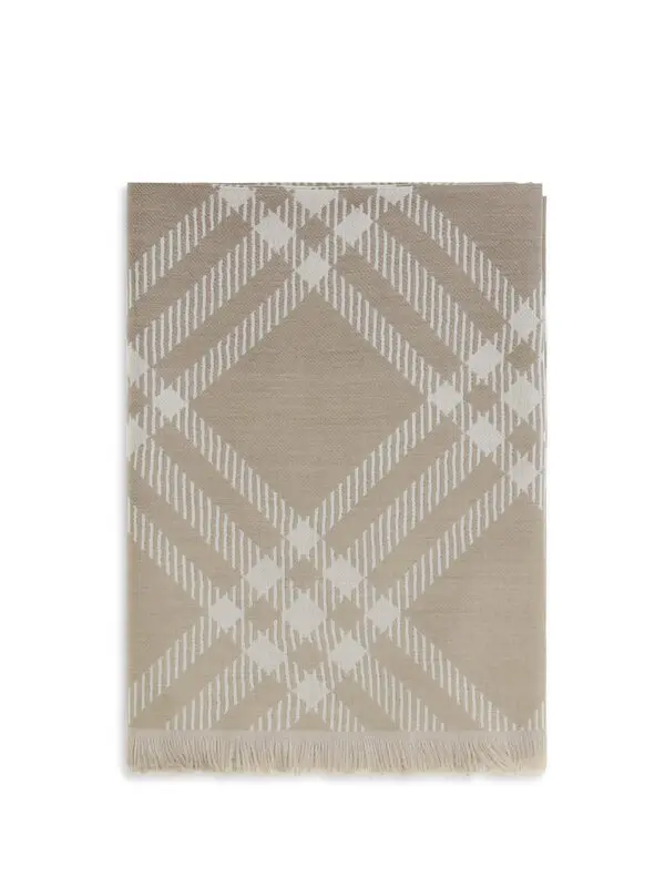 Burberry Wool And Silk Scarf