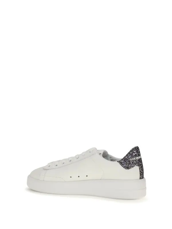GOLDEN GOOSE Pure Star Leather Sneakers - White