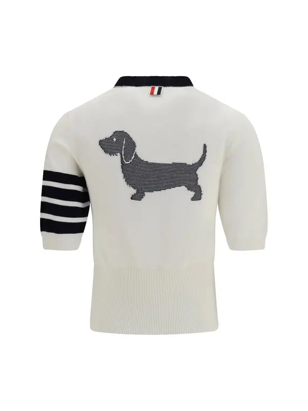 Thom Browne Hector Intarsia T-shirt