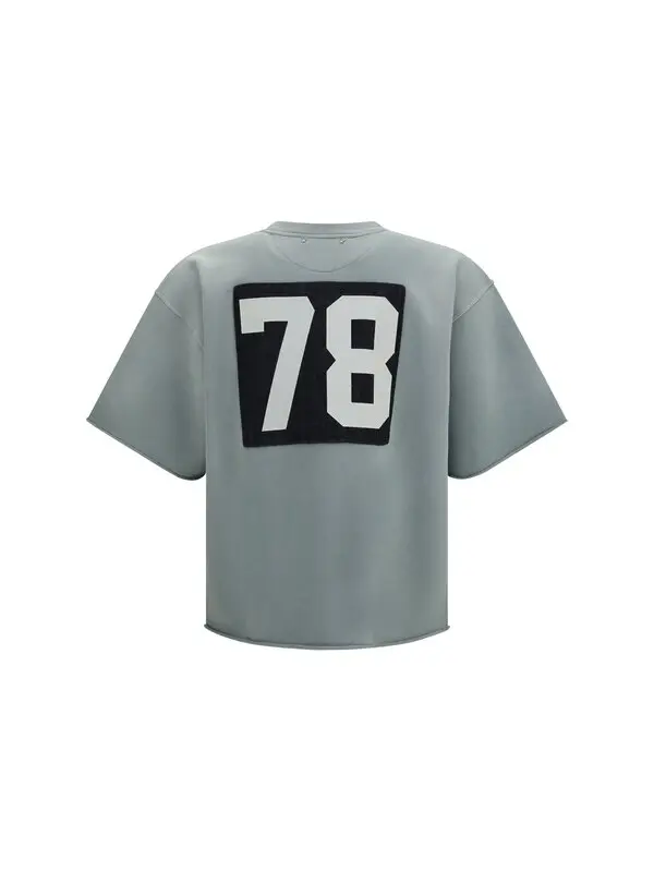 GOLDEN GOOSE Short-sleeve Sweatshirt With Back Print