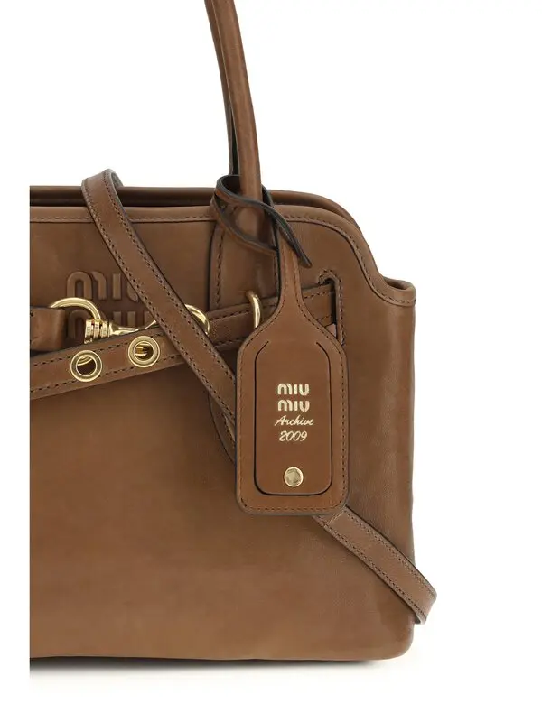 Miu Miu Aventure Handbag - Brown