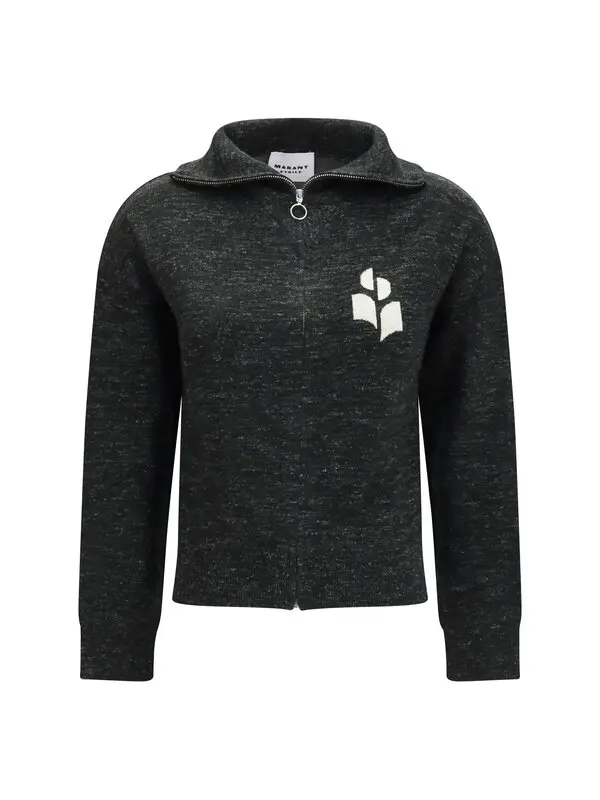Isabel Marant Étoile Coxy High-neck Zip-up Sweatshirt