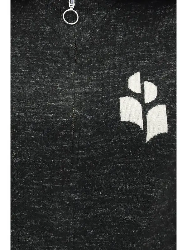Isabel Marant Étoile Coxy High-neck Zip-up Sweatshirt