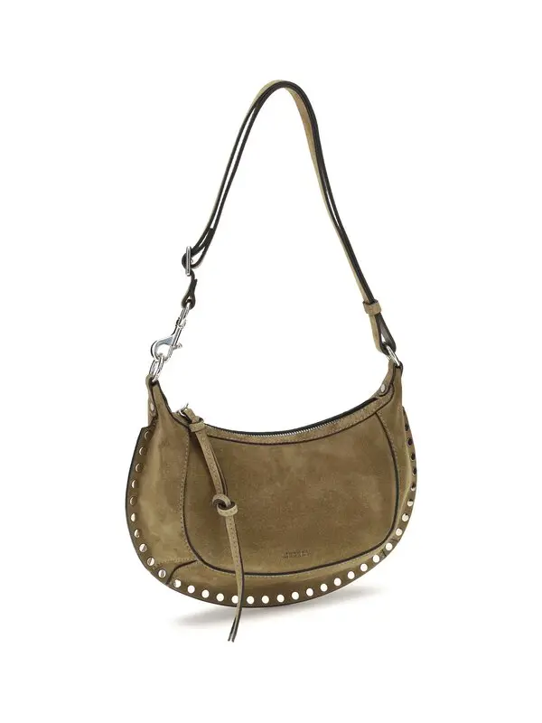 Isabel Marant Étoile Oskan Moon Shoulder Bag - Cream